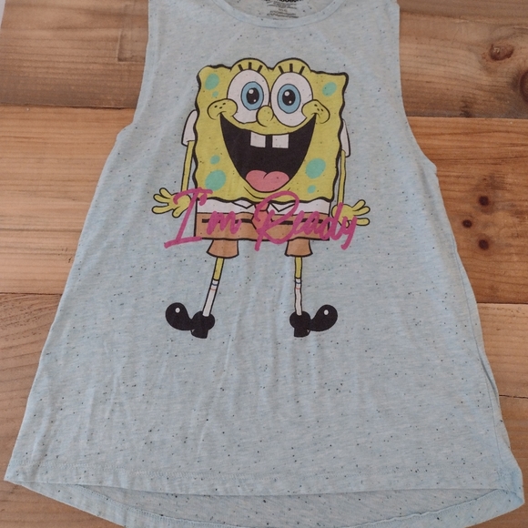 Nickelodeon | Tops | Nickelodeon Spongebob Squarepants Im Ready Tank ...